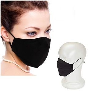 Baubld | Accessories | Black Reusable Face Mask Wfilter Pocket Filters ...